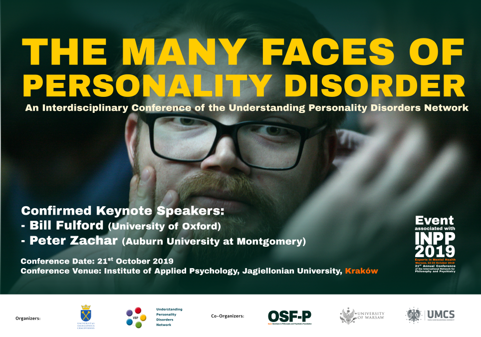 The Many Faces of Personality Disorder – Conference – PROGRAM ...
